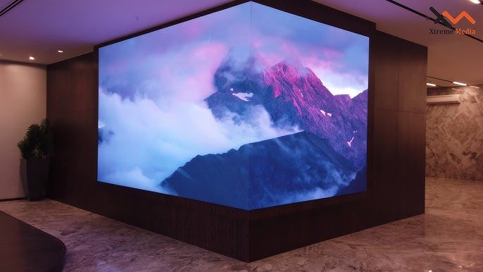 Vertical 90 Degree LED Screen Display